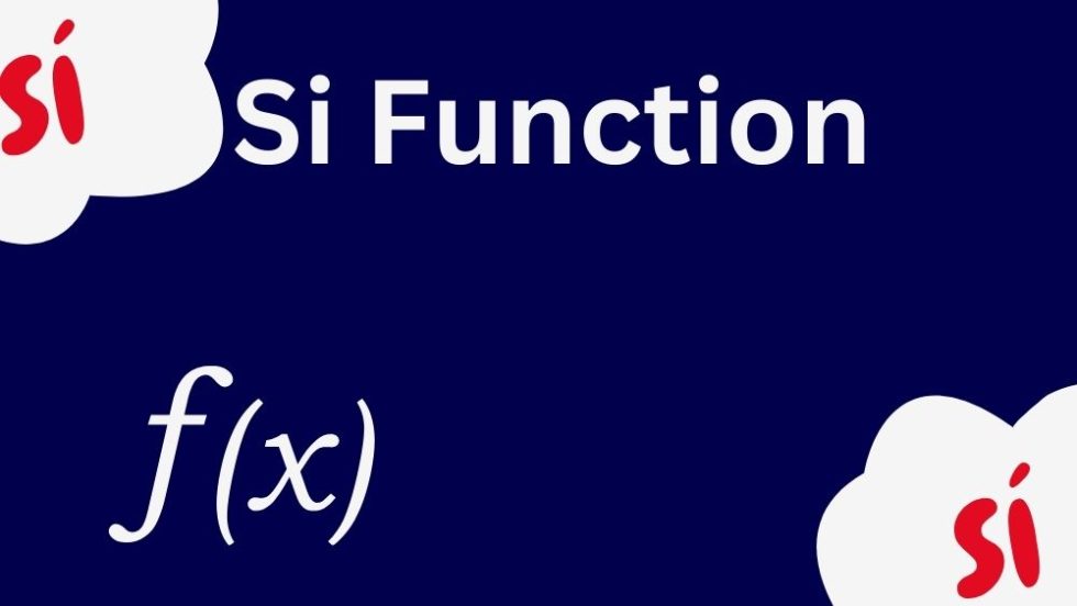 Unleashing The Power Of The Si Function: A Comprehensive Guide
